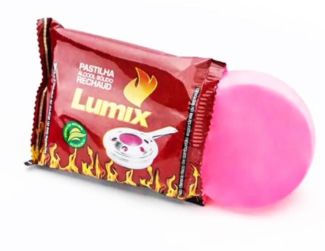 Lumix Álcool Sólido